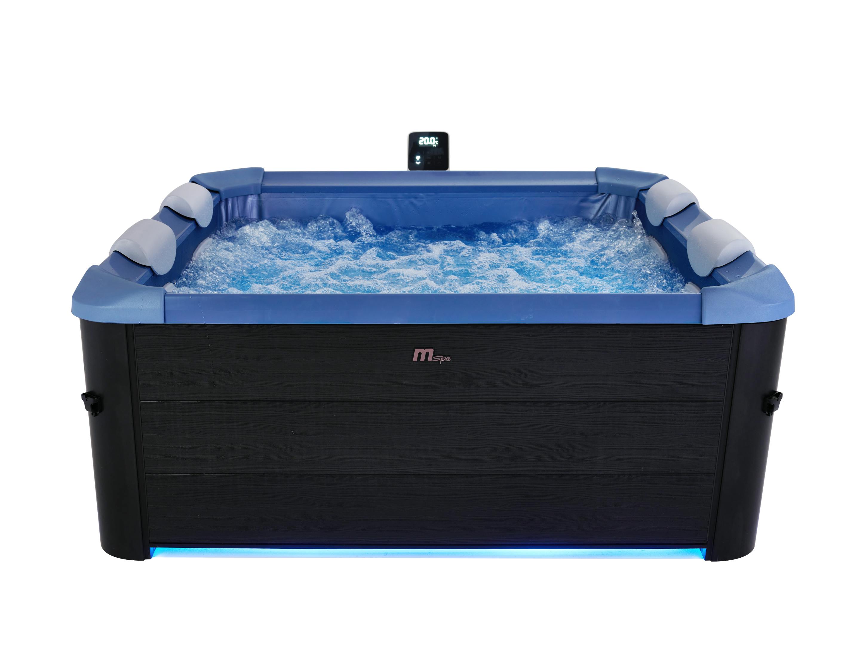 mSpa Oslo Portable Spa Sapphire - Spa Pools - Pools & Spas - Home ...