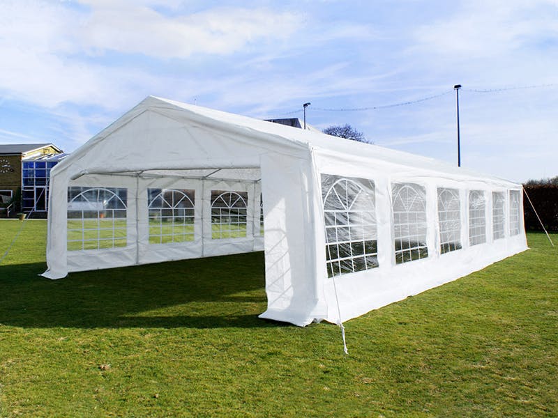 Great White Marquee 6m x 12m Economy - Economy - Marquees - Marquees ...