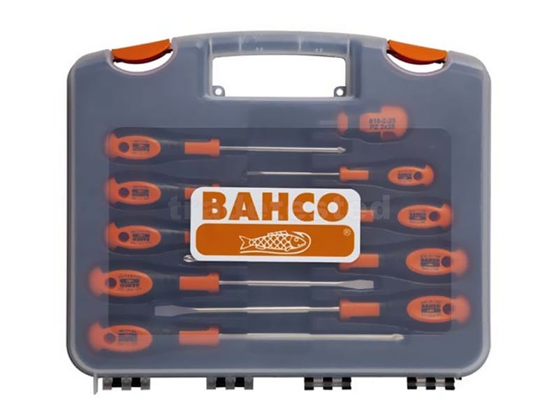 Bahco Screwdriver Set 10 Piece - Screwdrivers, Allen Keys - Hand Tools ...