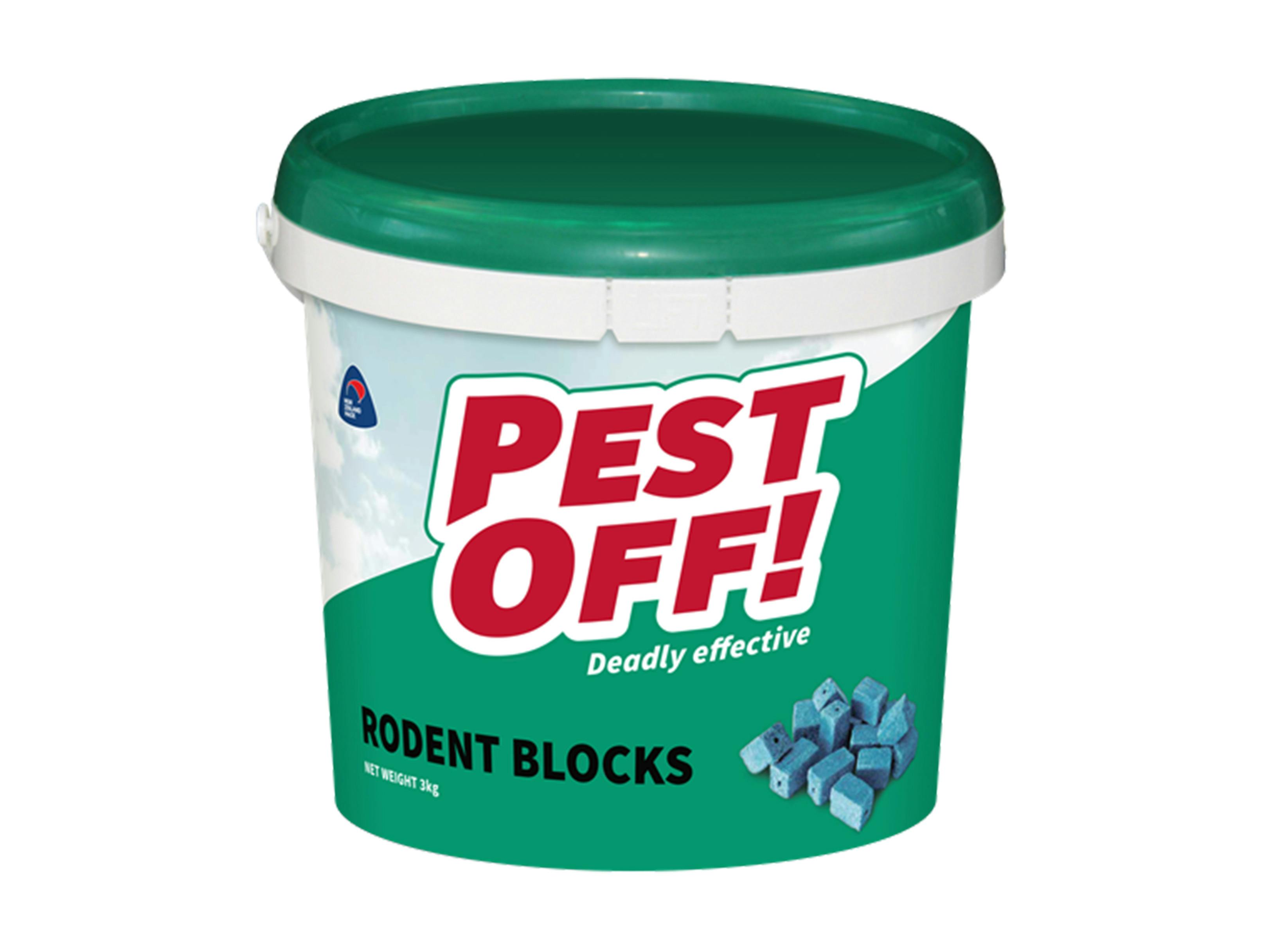 Pestoff Rodent Block 3kg - Pest Control - Tools & Hardware at Trade Tested