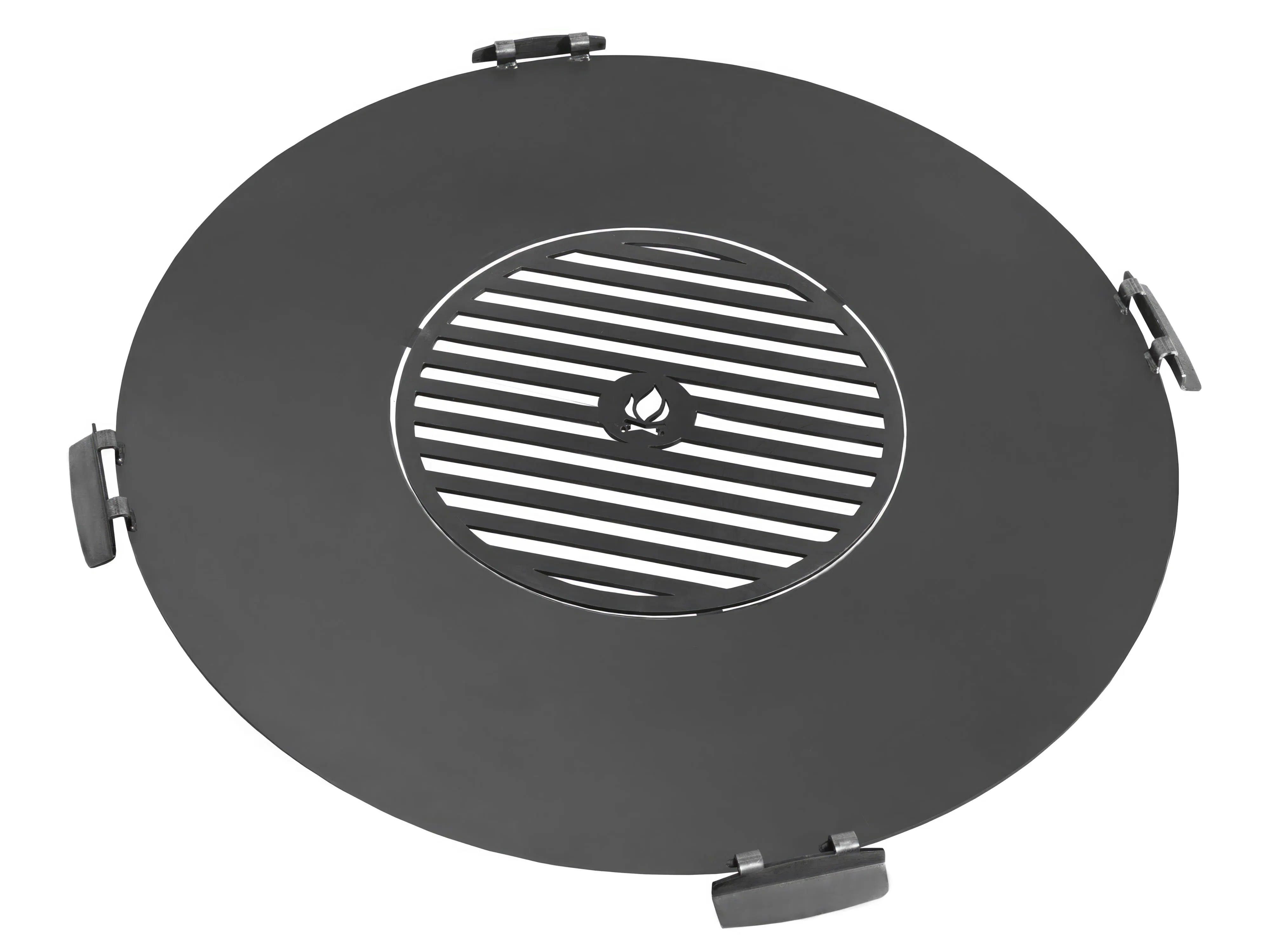 Cook King Fire Pit Grill Plate with Handles - Firepits & Fireplaces ...