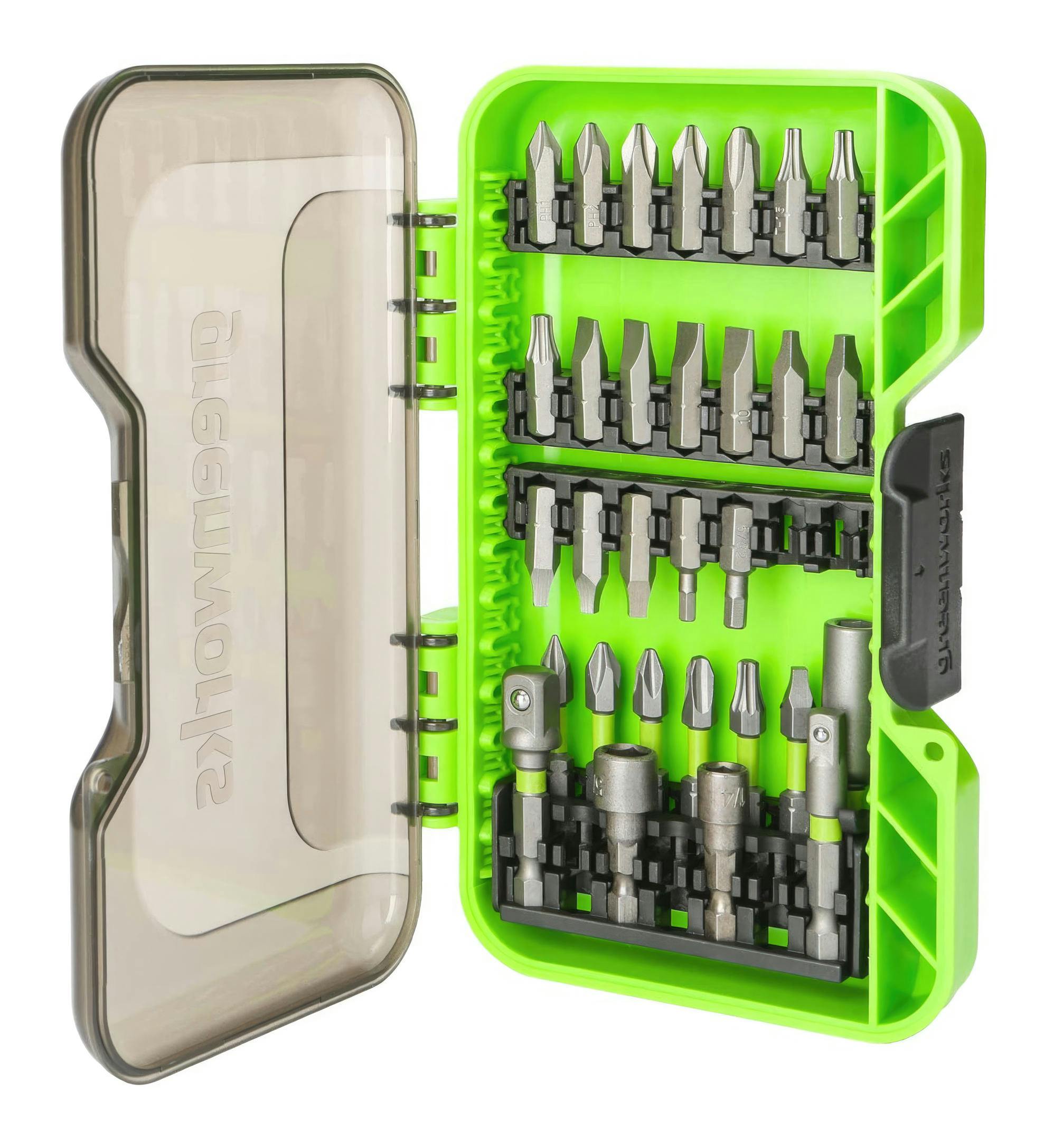 Greenworks Impact Rated Driving Set 30 Piece - Drill Bit Sets ...