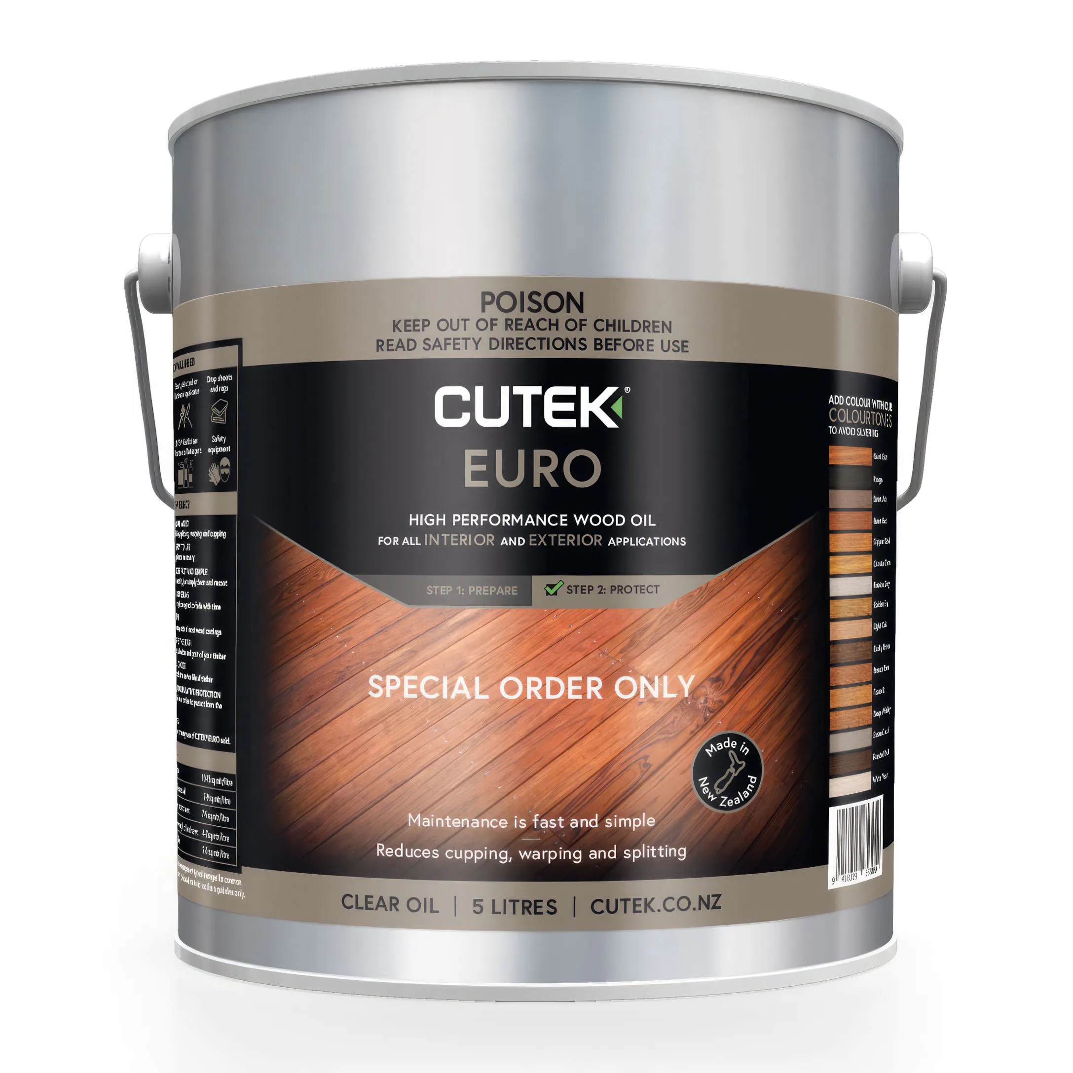 CUTEK Euro 5L - Exterior - Wood Stains & Finishes - Tools & Hardware at ...
