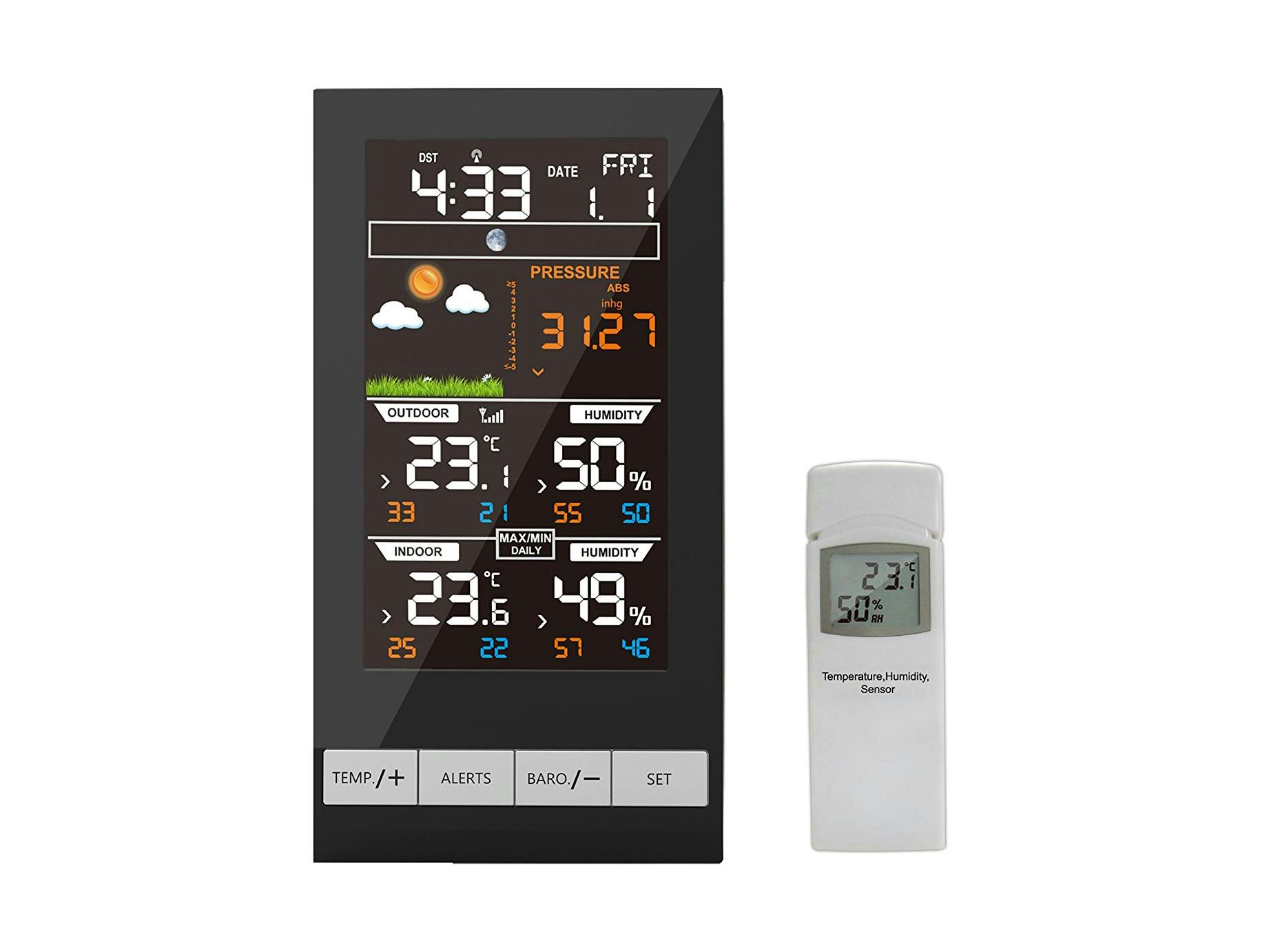 Colour Weather Forecast Station - Weather Stations - Home & Outdoor ...