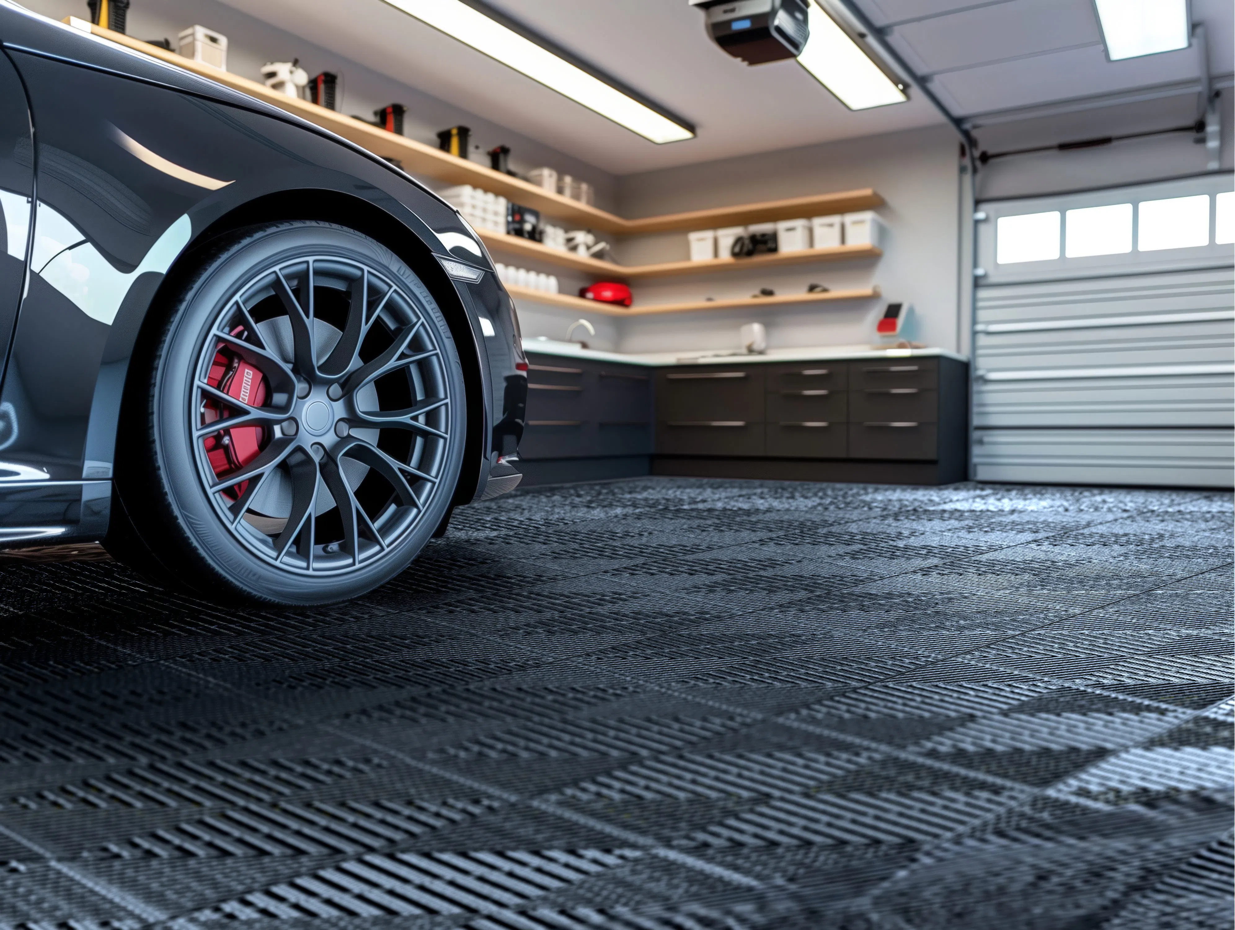 Garage Flooring - Interlocking Tiles | Trade Tested