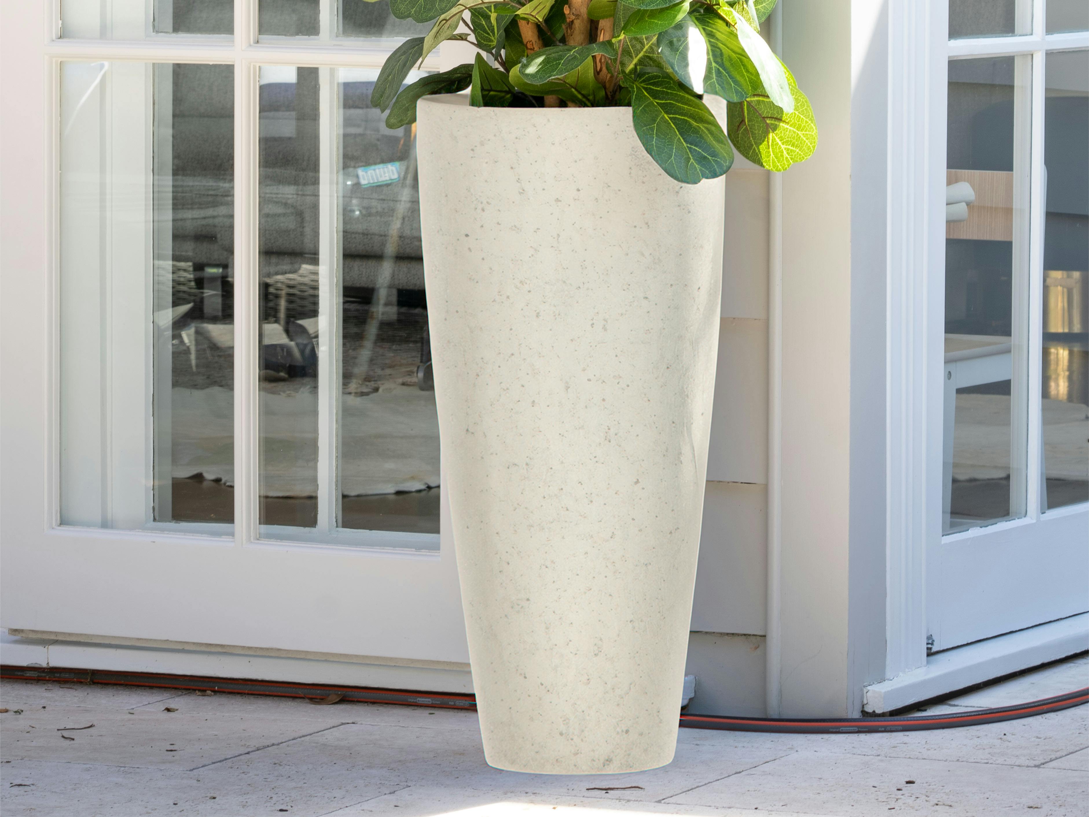 Cono Fiberstone Planter Terrazzo 64L - Planters - Pots & Planters ...