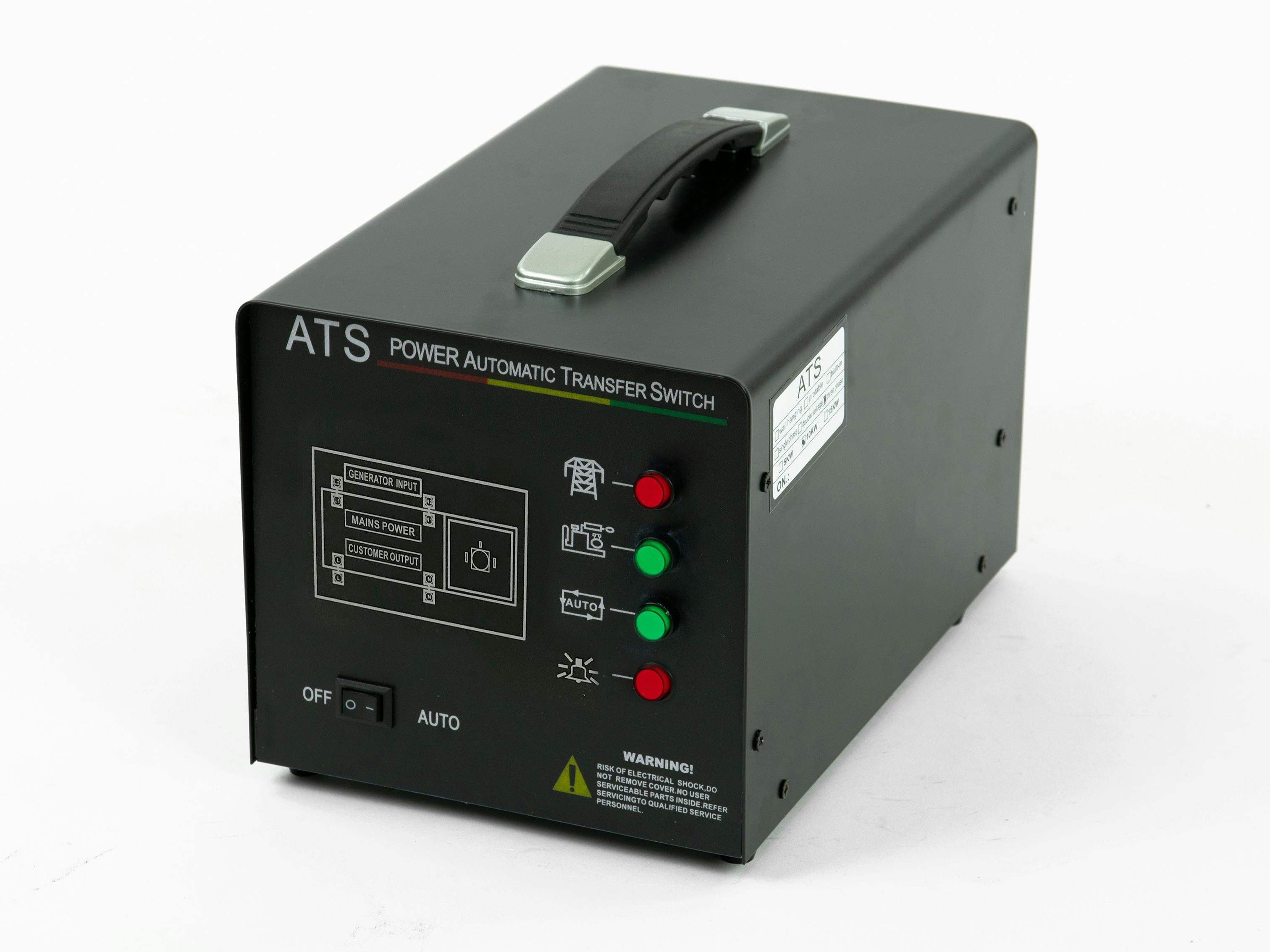 ATS System 9500W 3 Phase - ATS Units - Traditional - Generators - Tools ...