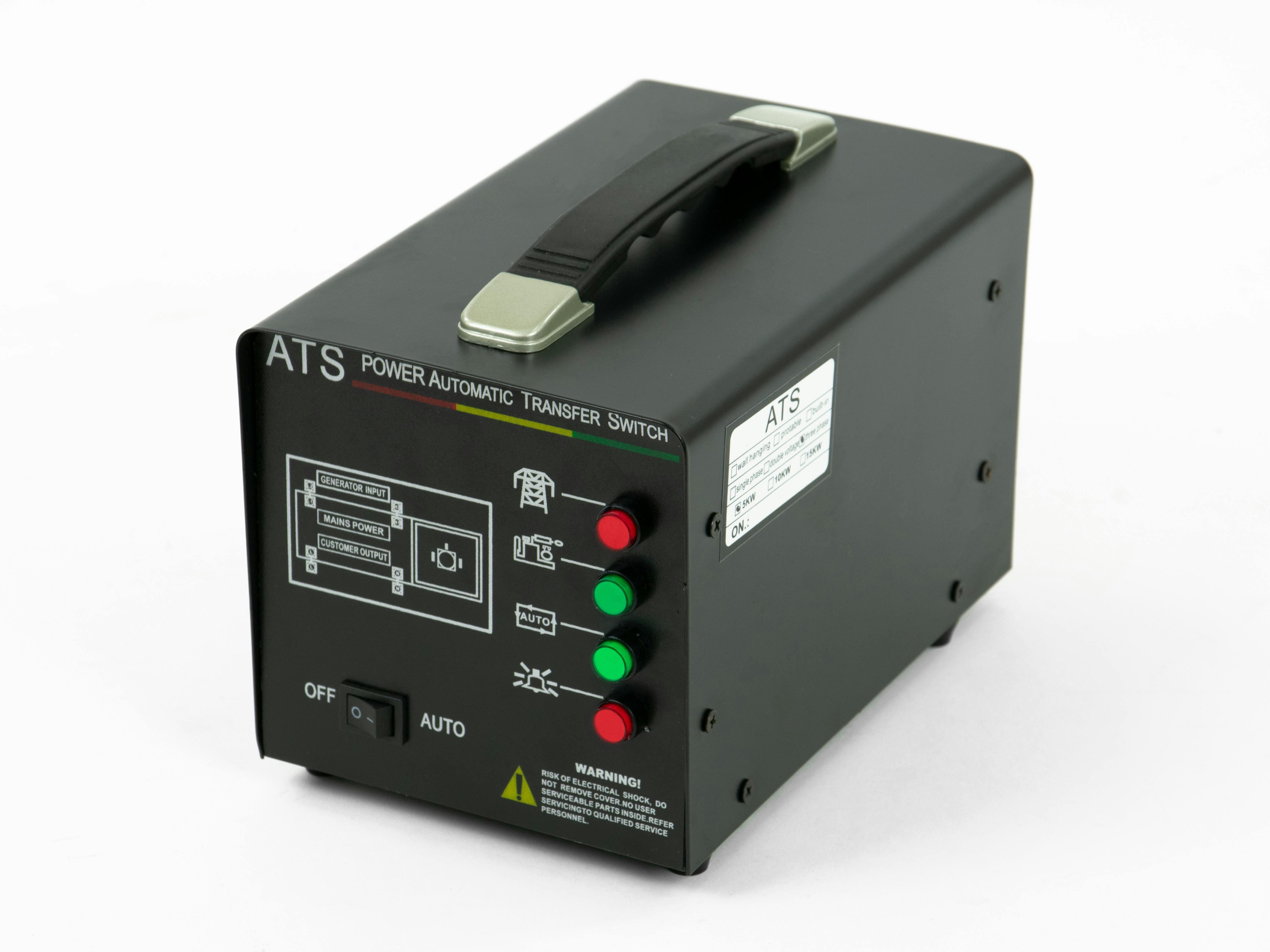 ATS System 5000W Single Phase - ATS Units - Traditional - Generators ...