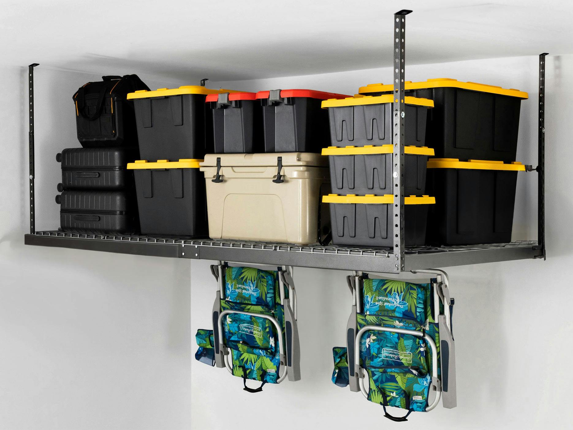 Ceiling Storage Rack - Ceiling Hoists & Racks - Storage & Shelving ...