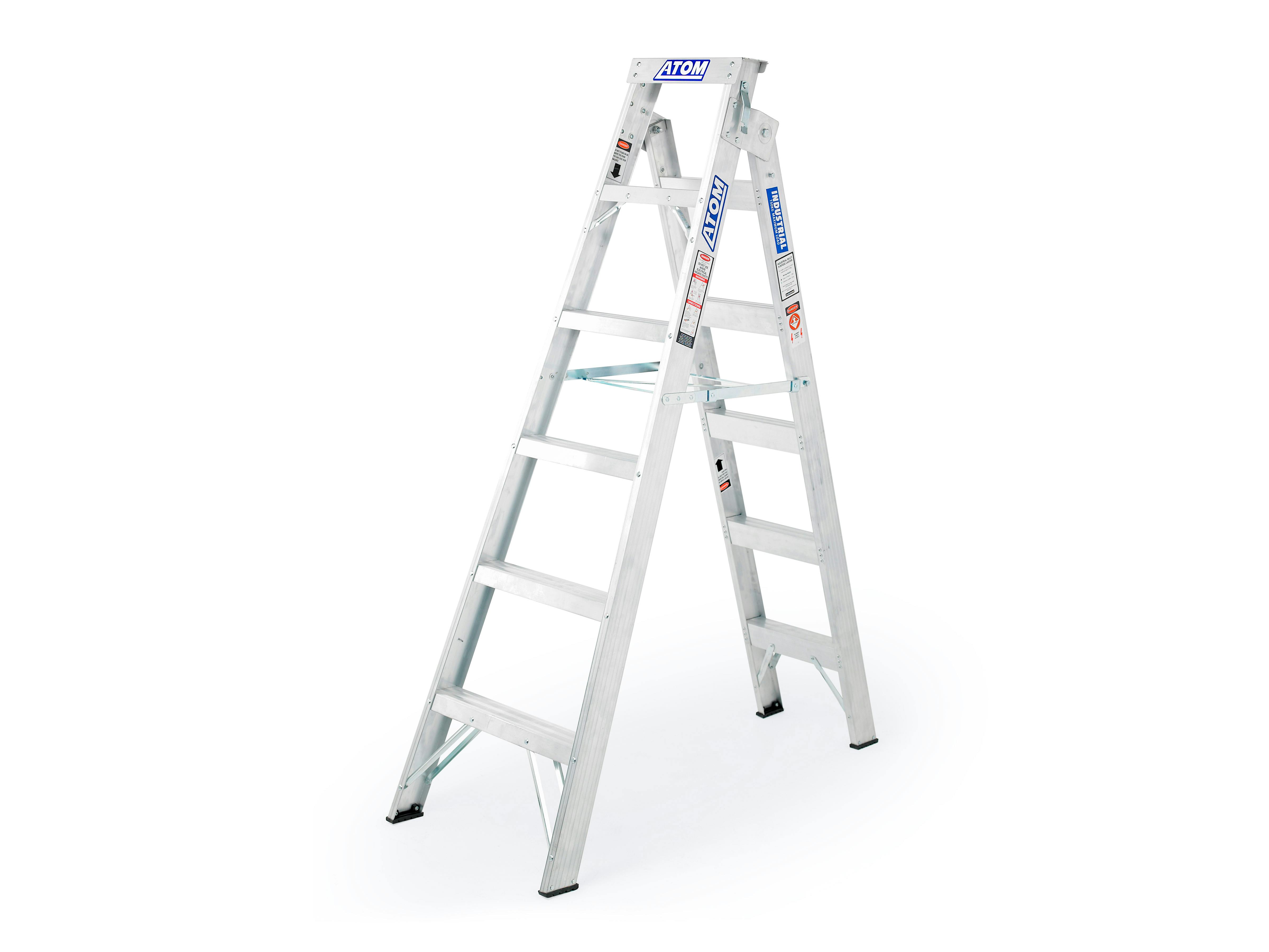 Atom Step Ladder Dual Purpose 6 Step - Step - Ladders - Ladders ...