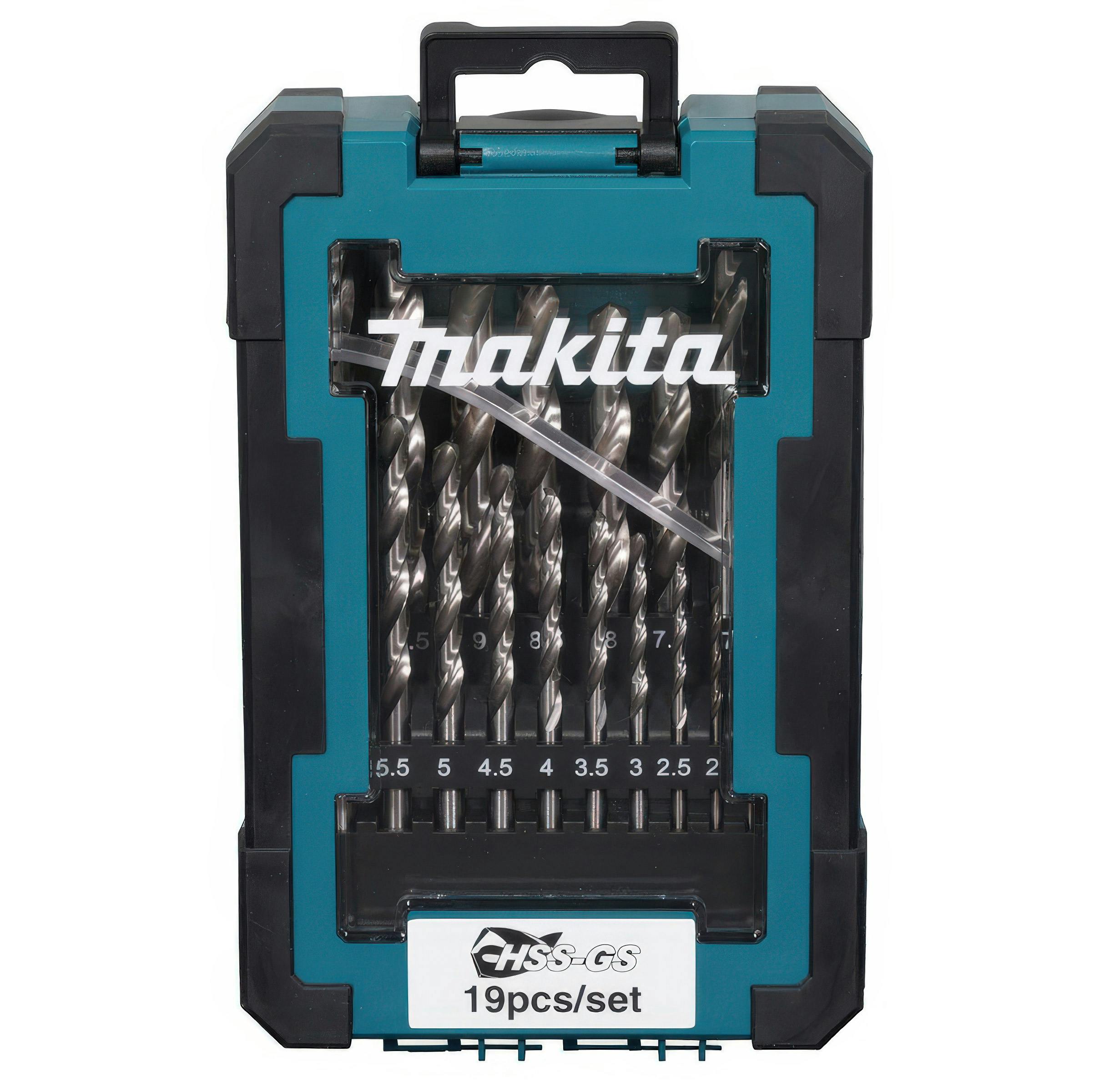 Makita HSS-G Drill Bit Set 19 Piece - Drill Bit Sets - Accessories ...
