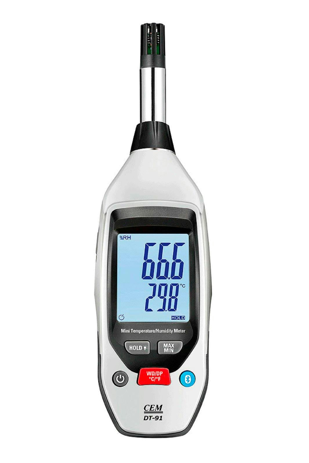 CEM Bluetooth Temperature and Humidity Tester - Measuring & Levels ...