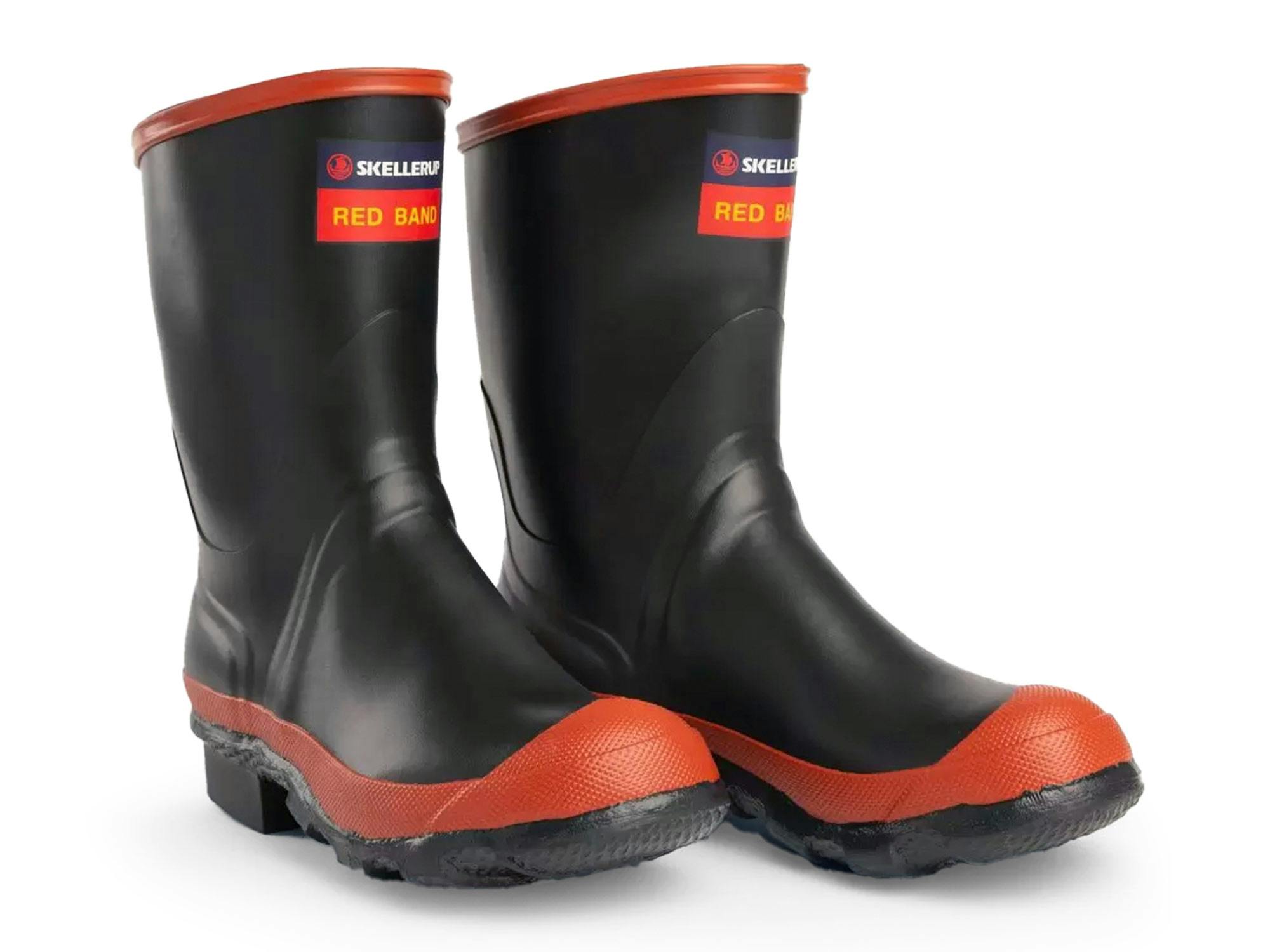 Red Band Gumboots - Gumboots - Gardening at Trade Tested