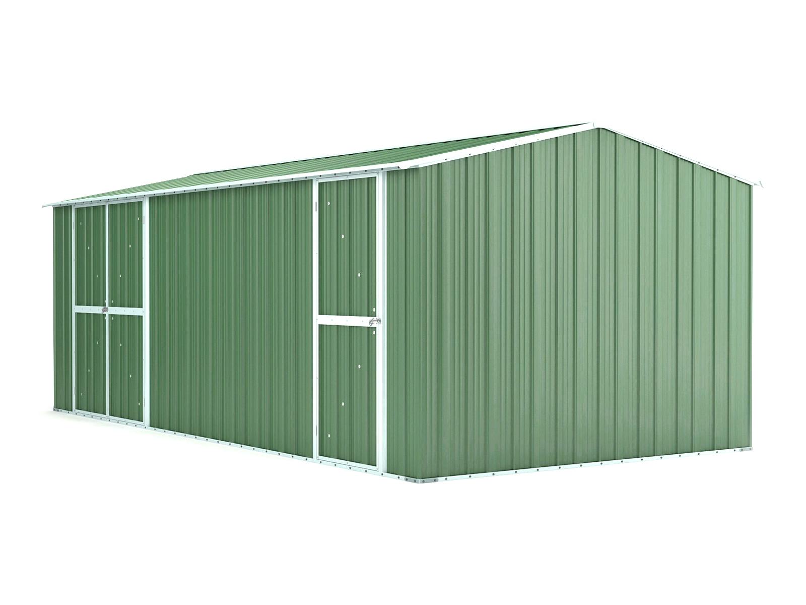Workshop Shed 6.11m x 3.07m x 2.27m Rivergum - Workshops - Steel ...