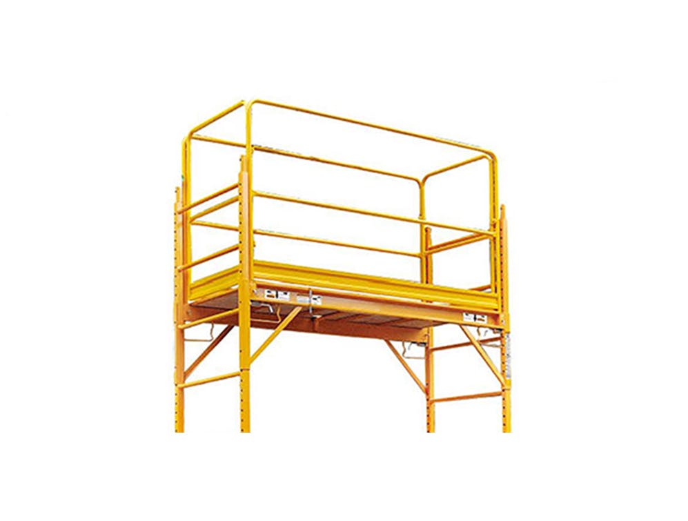 Mobile Scaffold Adjustable Guard Rail Set - Towers - Scaffolding ...